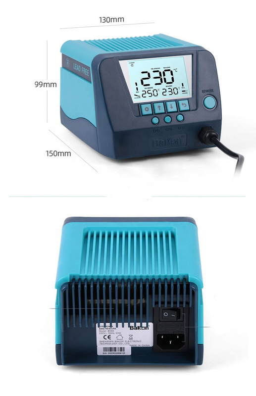 BK880 new type LCD digital display hot air desoldering station - Buy ...